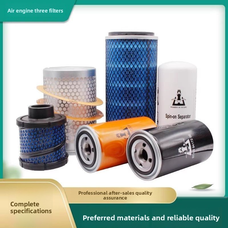 Kaisan Screw Air Compressor Three-Stage Filter Maintenance Oil Filter ...