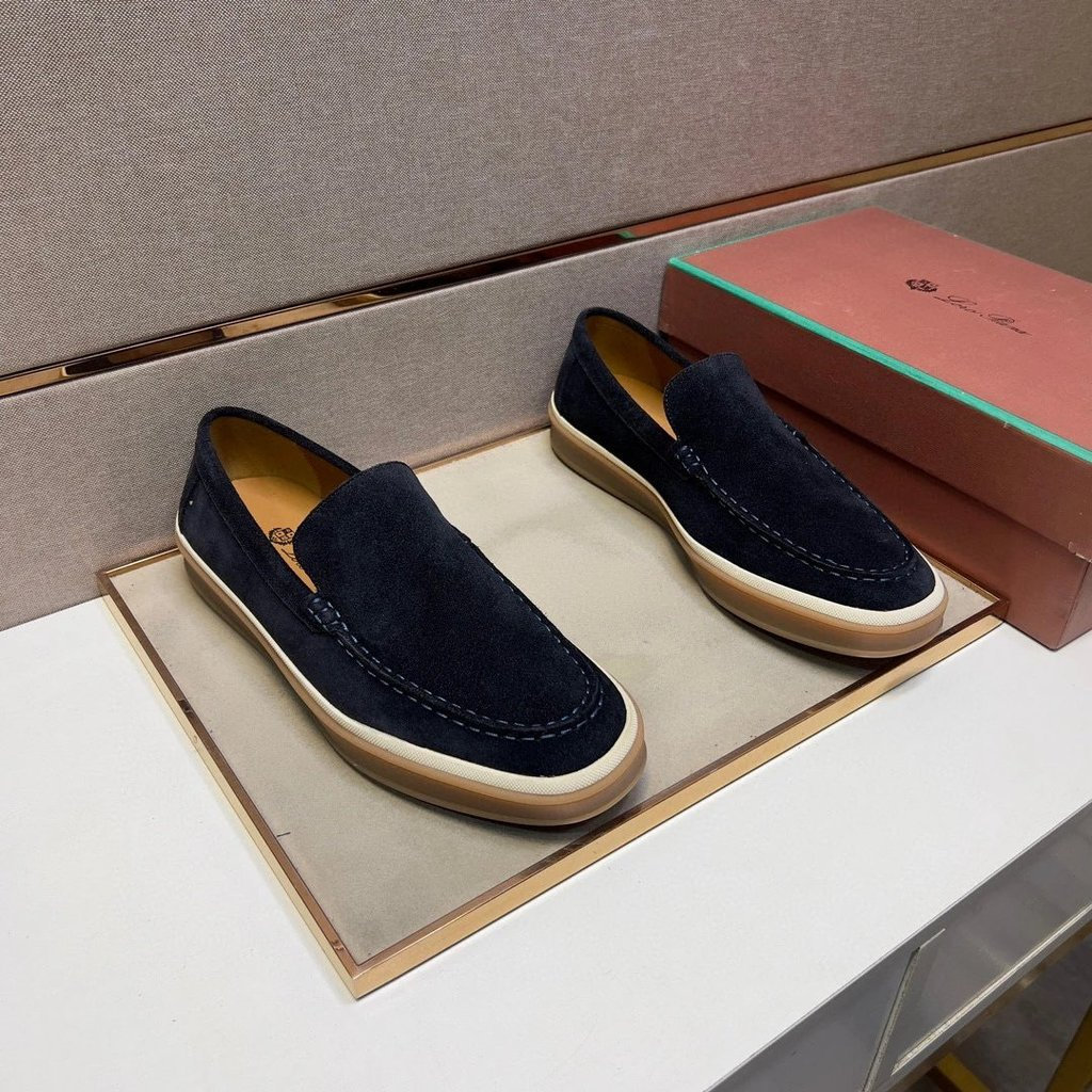 1: 1 Original Standard คุณภาพสูง LP Mens Slip-On Loafer 2025 ฤดูใบไม้ ...