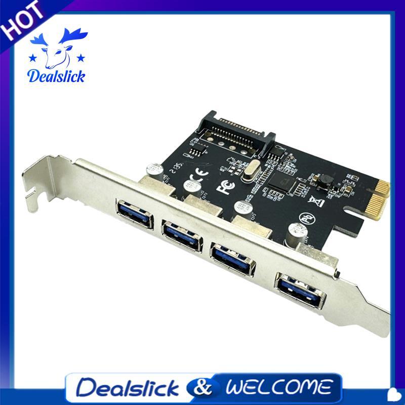 การ์ดขยาย USB 3.0 PCI-E พอร์ต PCI Express PCIe อะแดปเตอร์ฮับ USB 3.0 ...