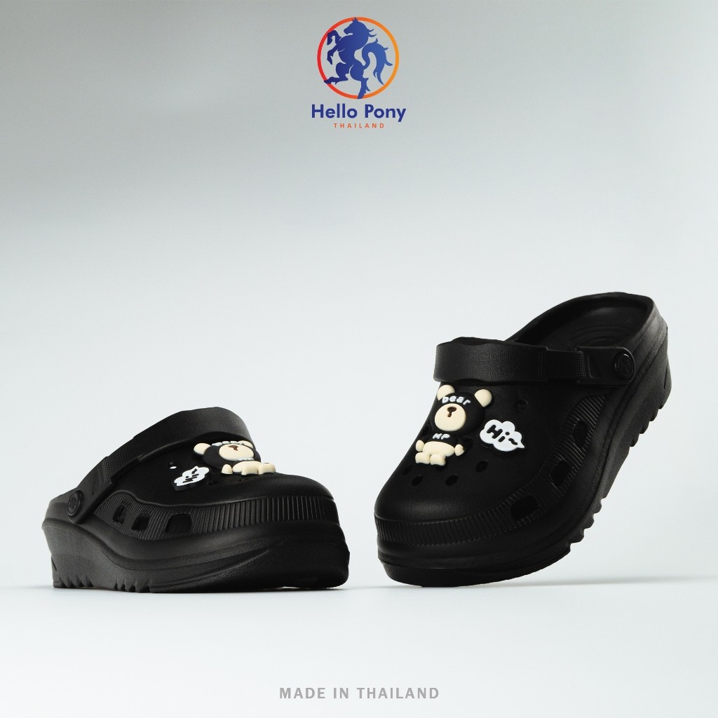 Hello Pony รุ่น MHM4017 รองเท้าแตะรัดส้น รองเท้ายางeva รองเท้าผู้ชายและ ...