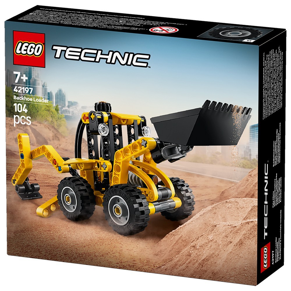 LEGO Technic Backhoe Loader NEW 2025(42197) | Shopee Thailand