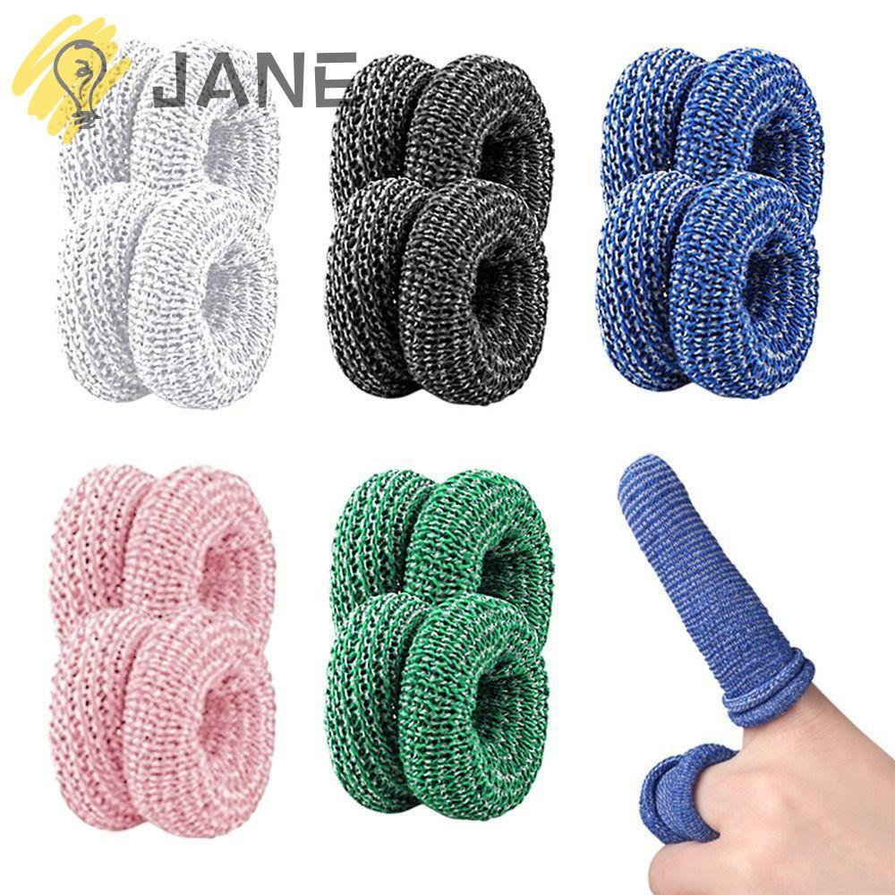 JANE Cotton Finger Cots, Cotton Spandex หลากสี Tubular Care Bandage, ทน ...