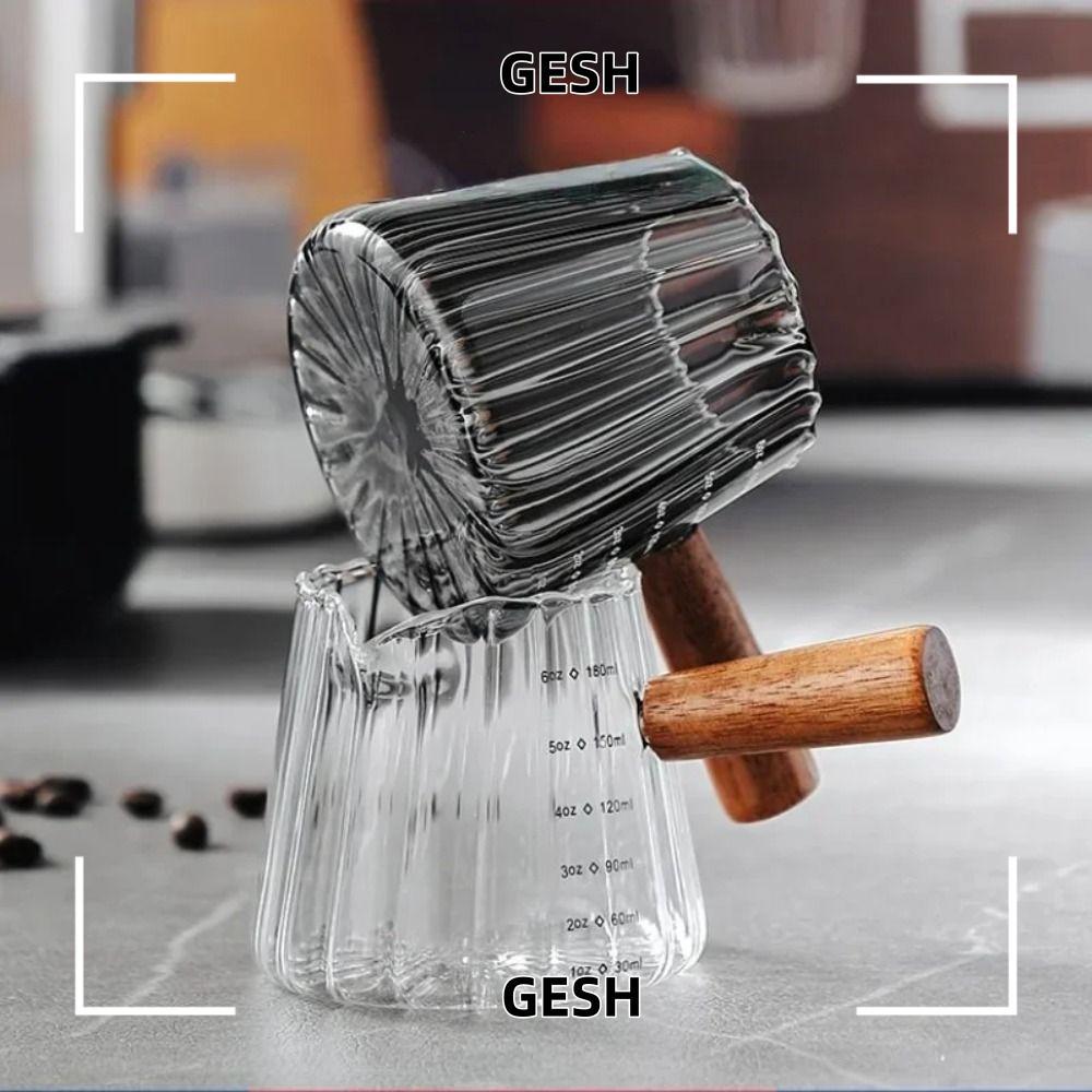 GESH ถ้วยออนซ์เอสเพรสโซ่อิตาลี,ทนต่ออุณหภูมิสูงถ้วยสกัดกาแฟปากคู่,วัด ...
