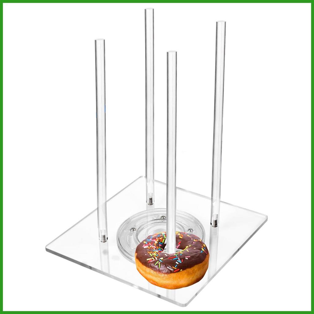 หมุน Donut Tower Donut Display Stand Bagel Display Tower Bagel Stand ...
