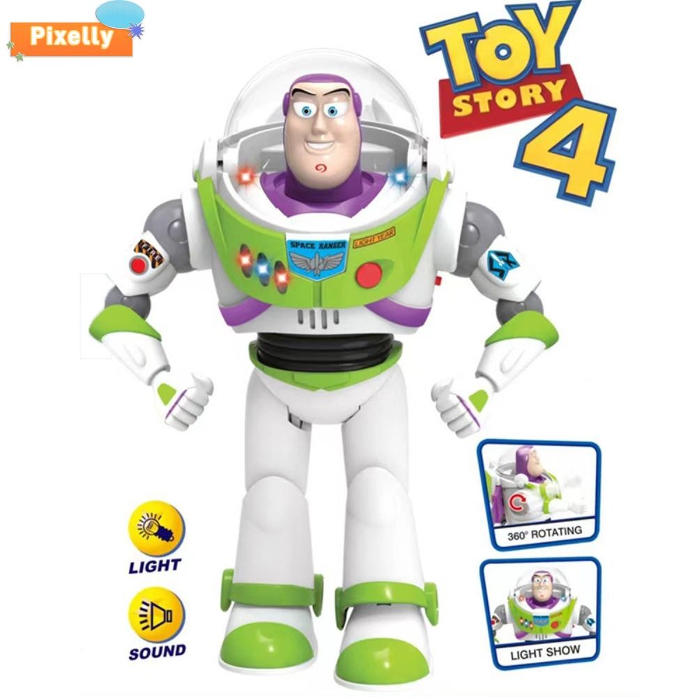 PIXELLY Buzz Lightyear ของเล่น, มีปีก Toy Story Buzz Lightyear Action ...