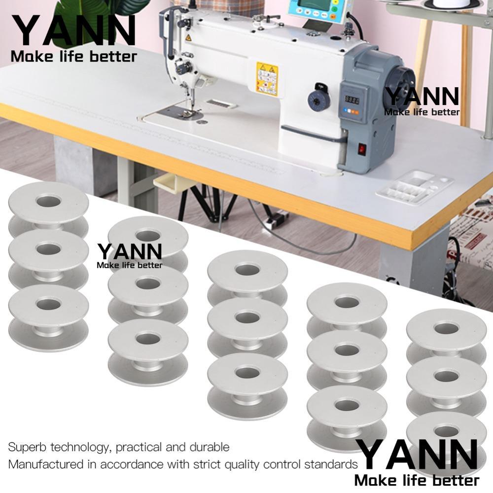 YANN 100PCs เย็บ|Bobbins, Flat 40264A กระสวยโลหะแบน, ของขวัญเย็บปักถัก ...