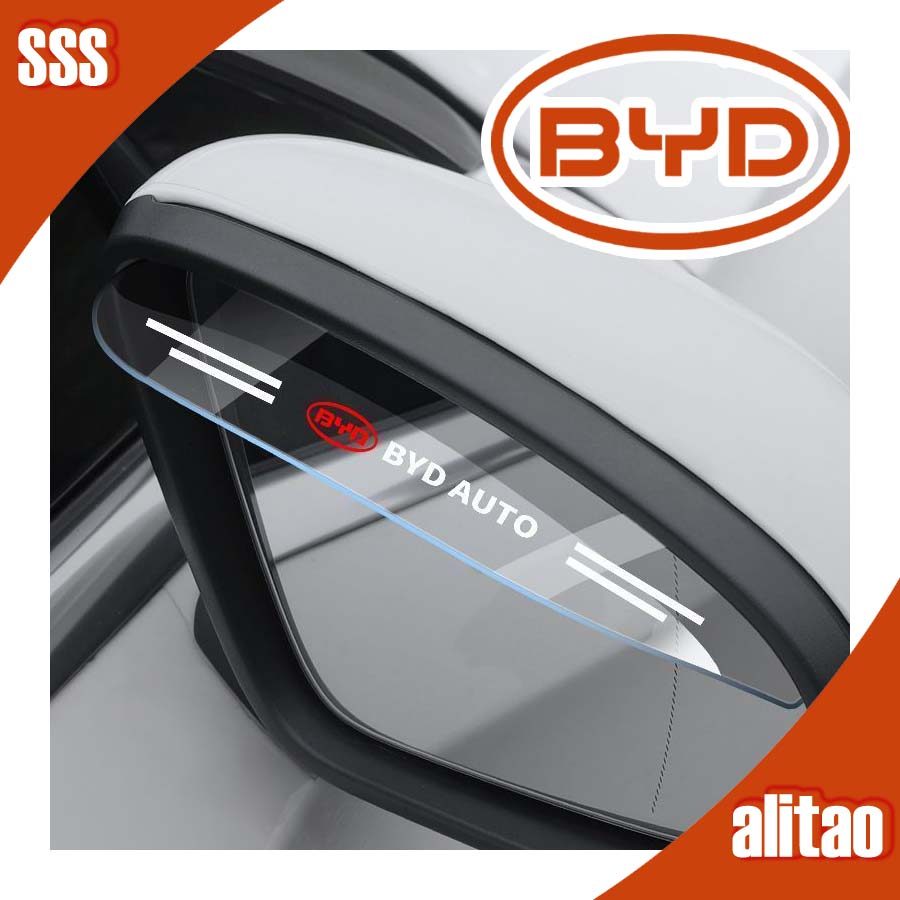 [READY]BYD DOLPHIN Rear view mirror rain guard Reverse Mirror Rainproof ...
