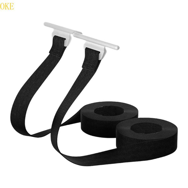 OKE ปรับ RVs กันสาด Tie Down Straps Nylon Stabilizers Roll Up Pull Down ...