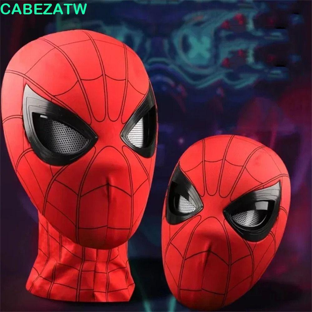CABEZATW หน้ากากสไปเดอร์แมน, ตา Movable Chin Control หมวก Spider-man ...