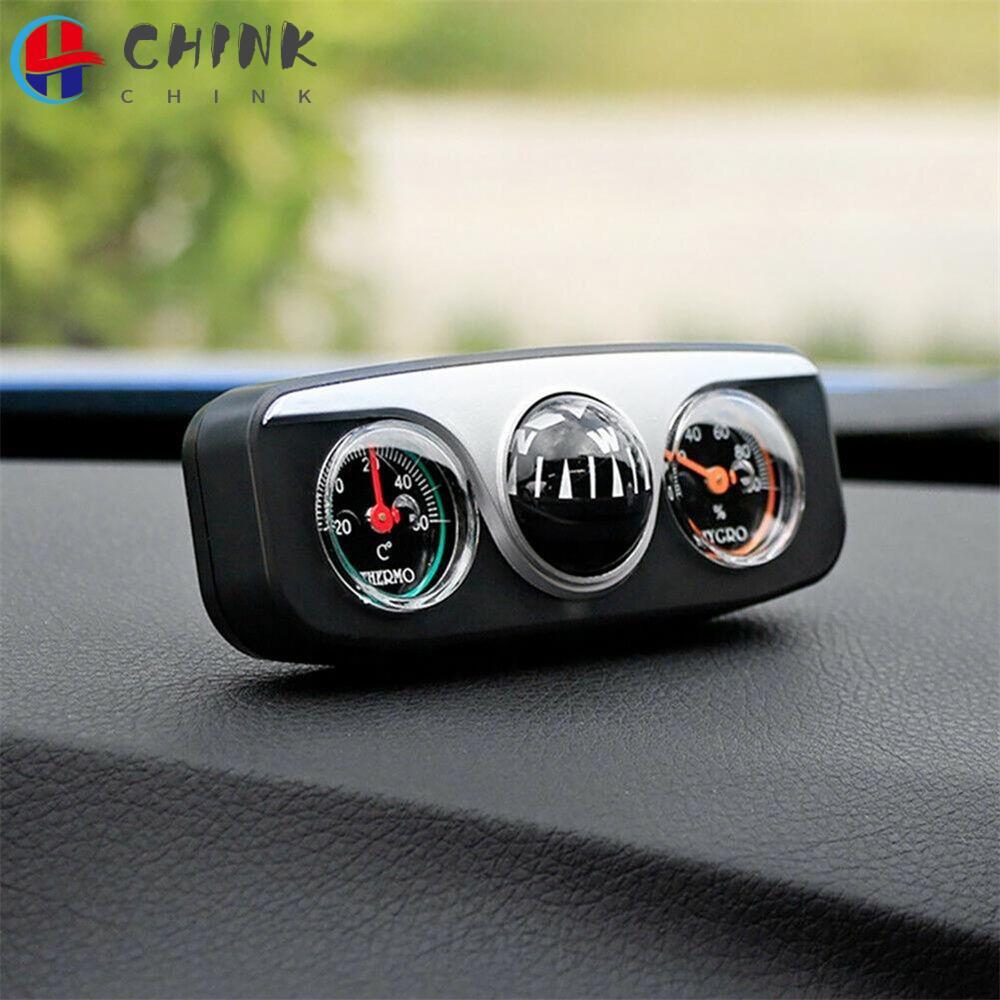 CHINK 3-in-1 Travel Compass อุปกรณ์เสริมในรถยนต์ มาพร้อมเครื่องวัด ...