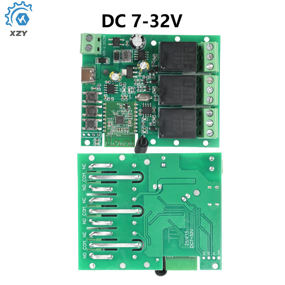 AC90-260V AC/DC7-32V/DC5V 3-Way อัจฉริยะ WiFi บลูทูธรีเลย์โมดูลรองรับ ...