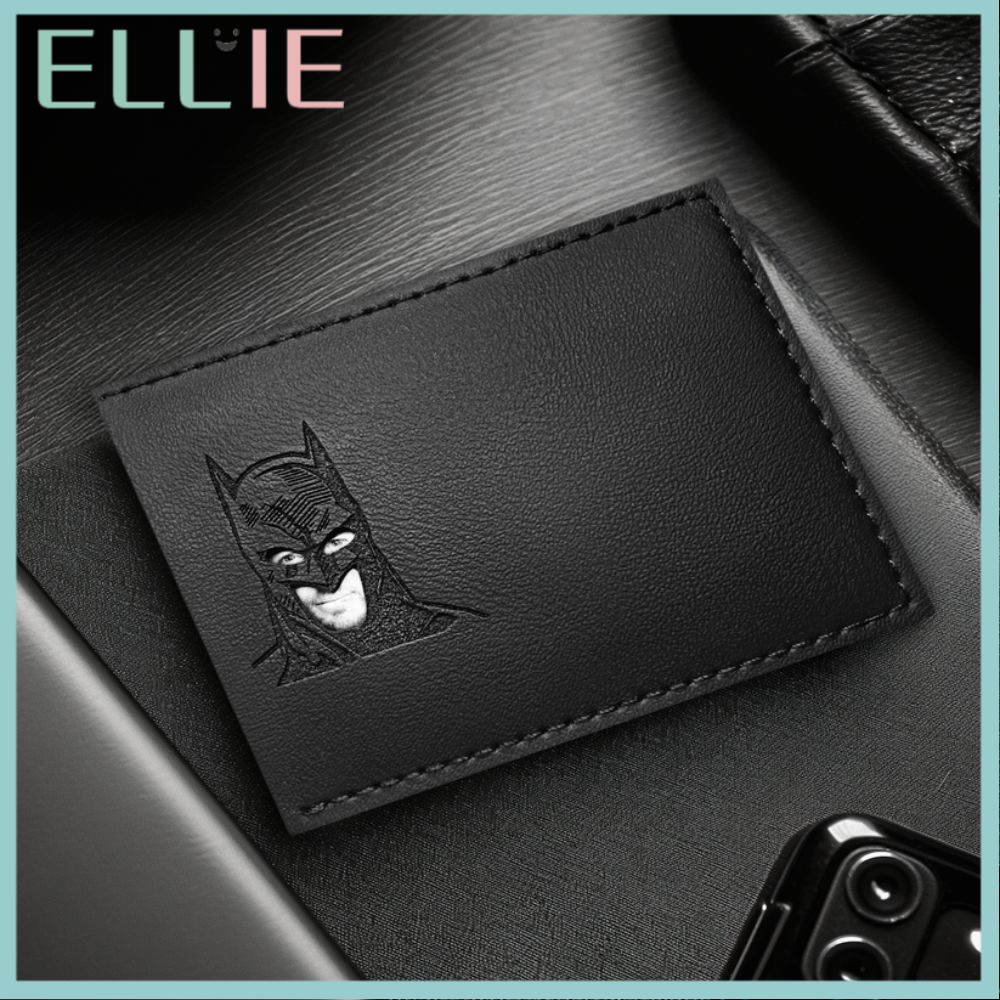 Elli Batman ID Card Holder สำหรับบัตรเครดิตและใบขับขี่ ทำด้วยหนังPU กัน ...