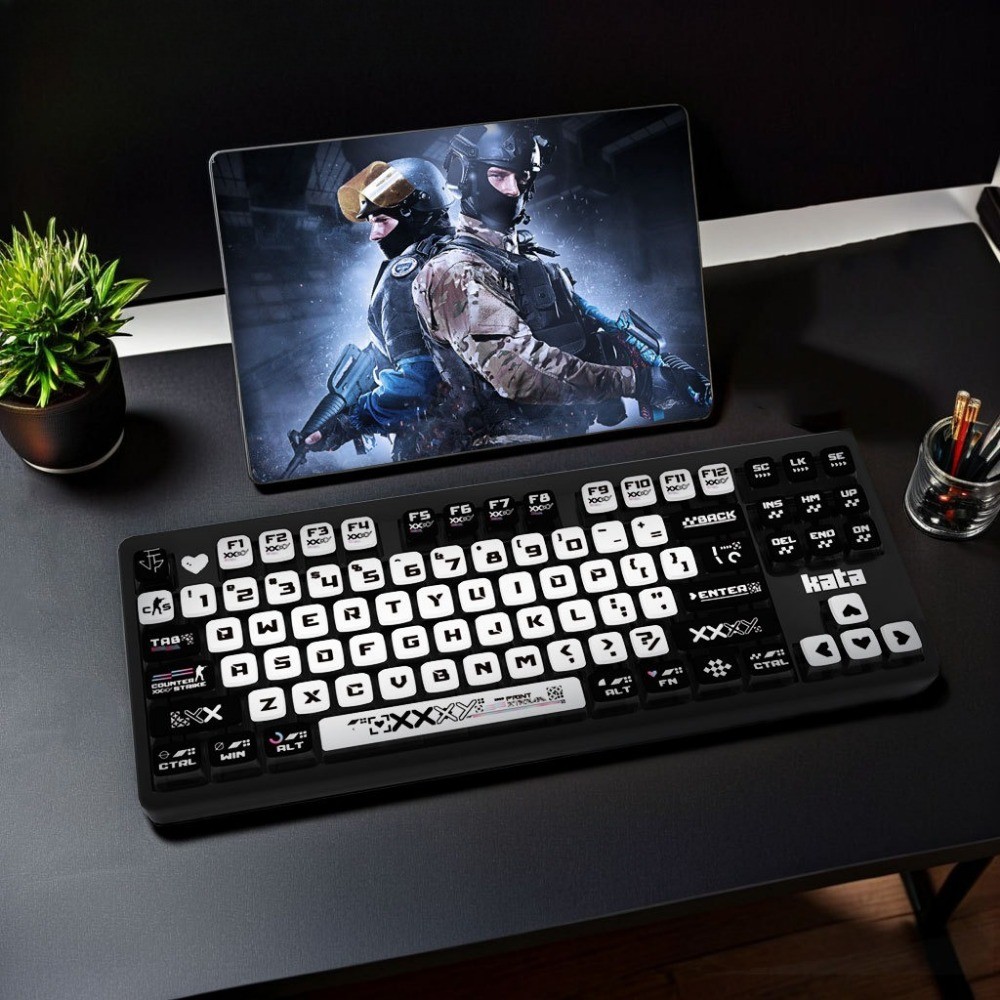 พิมพ์คอลเลกชัน Keycaps 125 คีย์ SA โปรไฟล์ PBT สี่ล้อส่งแสง Wooting ...