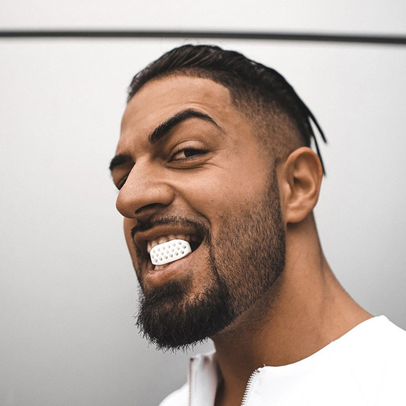 [CLA] 1 ชิ้น Jaw Line Exerciser Ball Chin กล้ามเนื้อบนใบหน้า Chewing ...