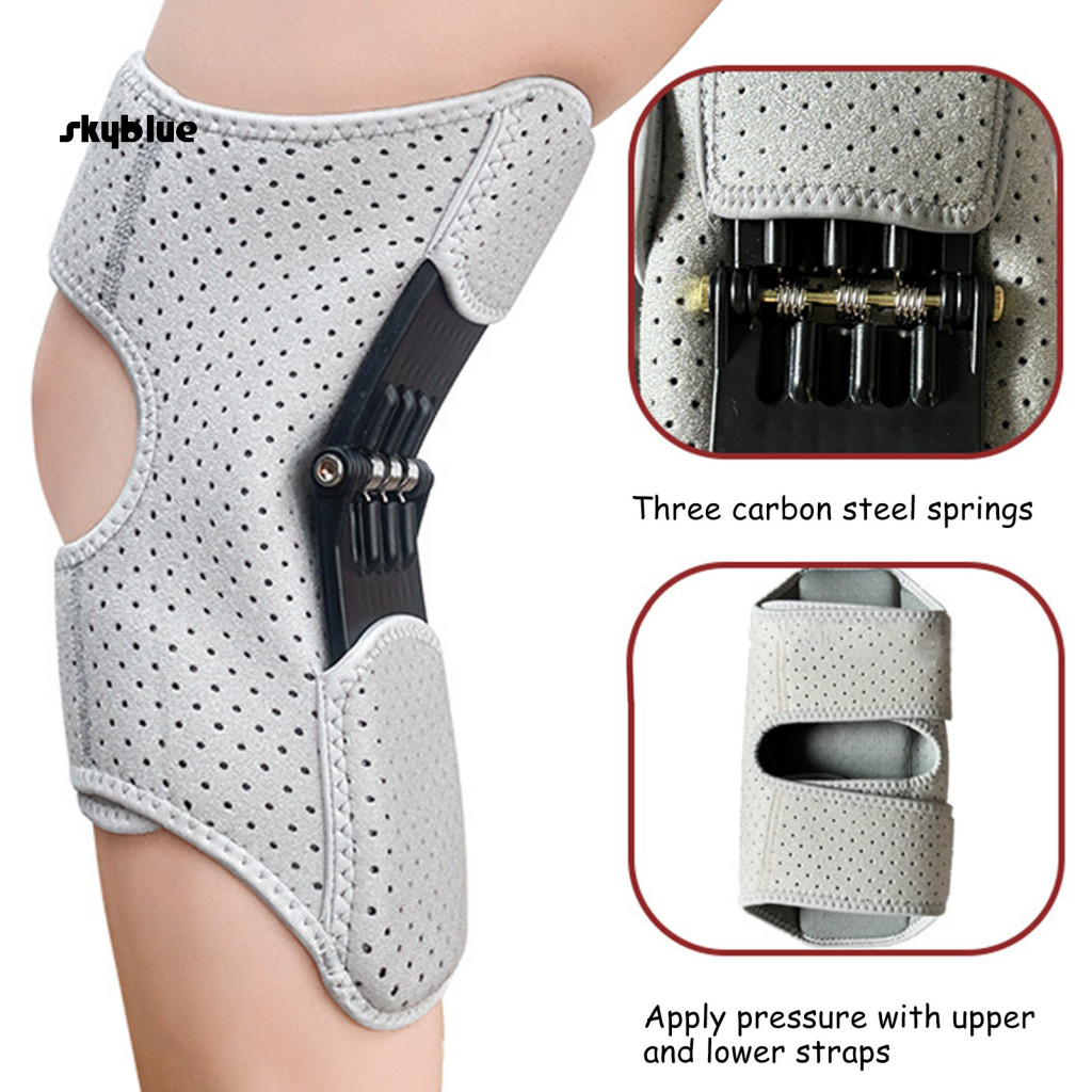 [Sy] อุปกรณ์ช่วยเข่า Anti-slip Knee Brace Breathable Knee Support Brace ...