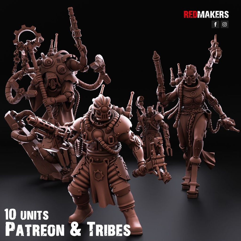 Warhammer 40K Killing Team Almighty 3d Printing Resin White Model War ...