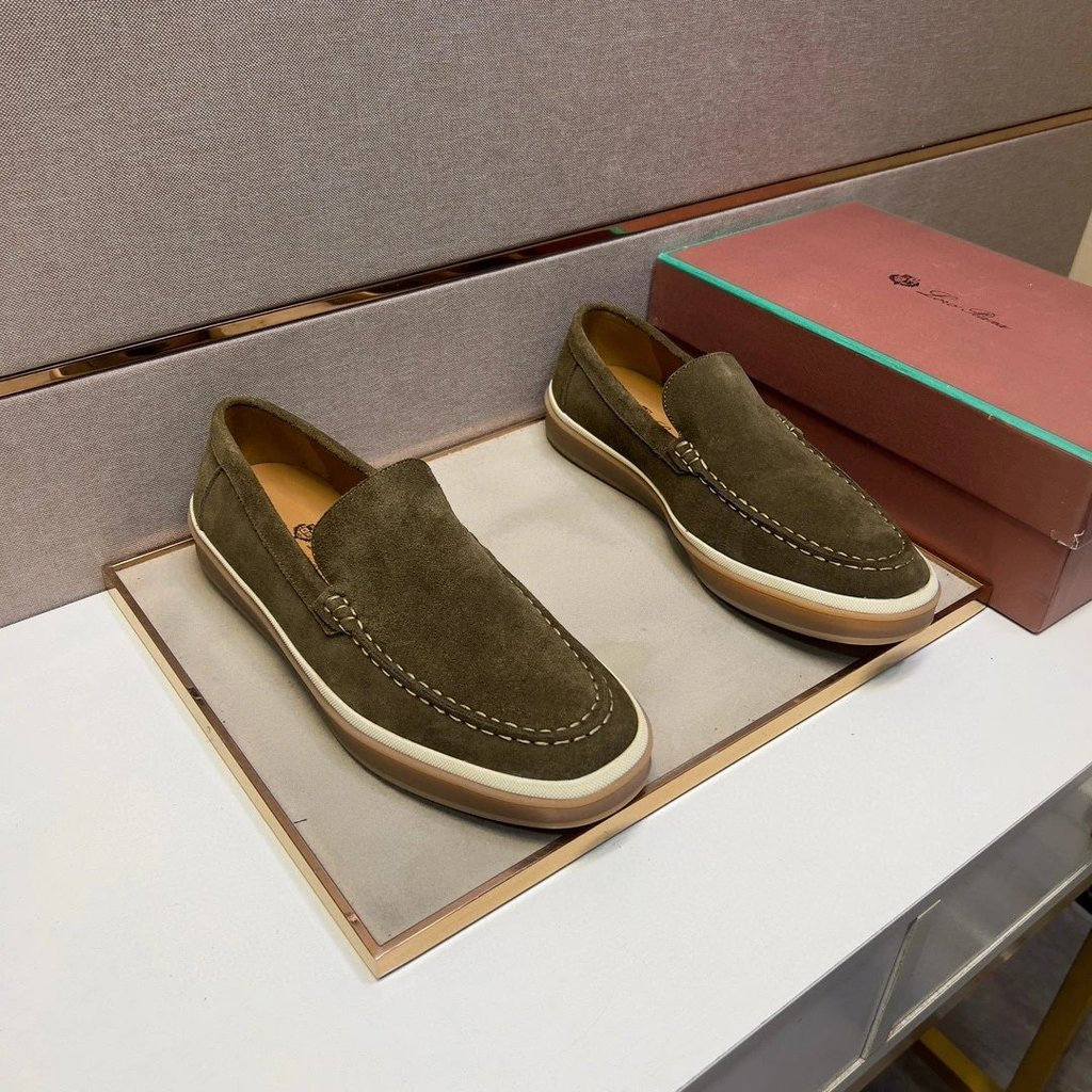 1: 1 Original Standard คุณภาพสูง LP Mens Slip-On Loafer 2025 ฤดูใบไม้ ...
