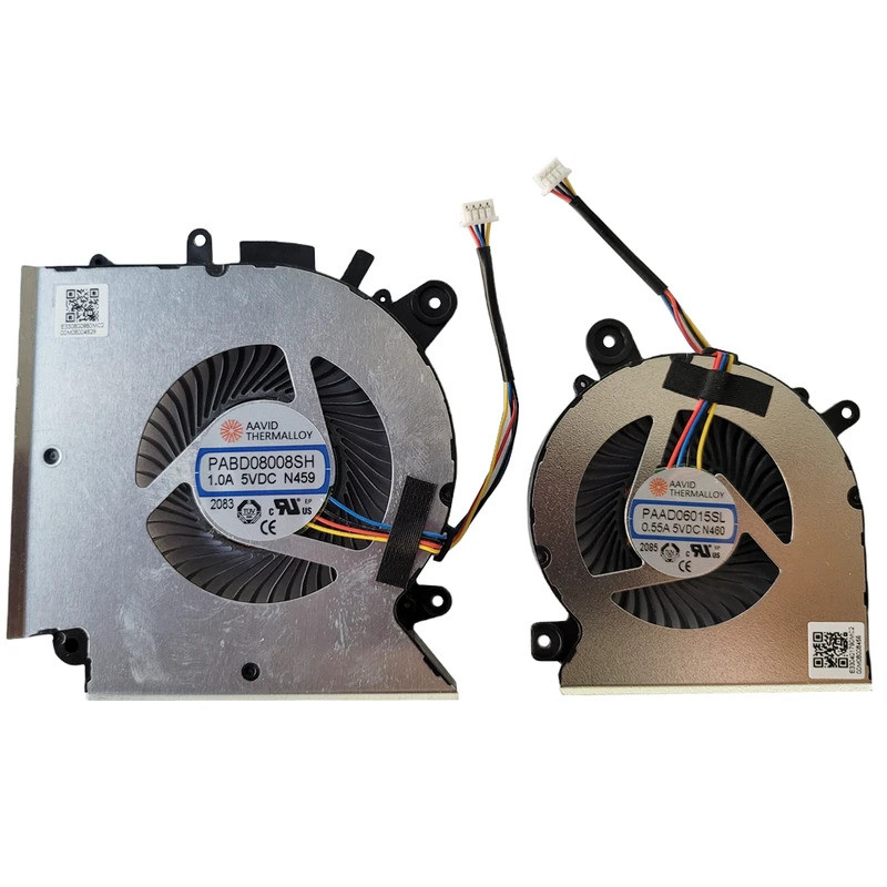 ใหม่ GPU และพัดลม CPU สําหรับ MSI Katana GF76 Pulse GL76 MS-17L1 GF66 ...