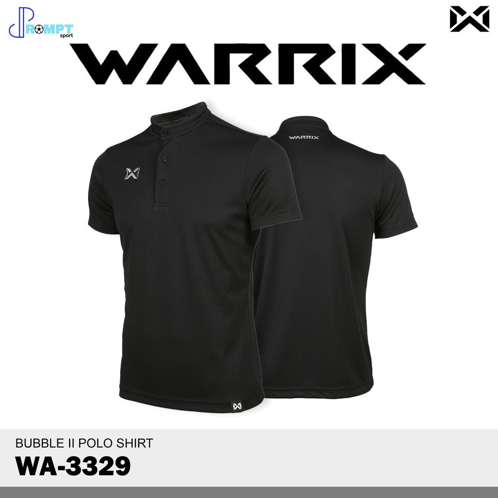 เสื้อโปโลแขนสั้น WARRIX Bubble II ของแท้ | Shopee Thailand