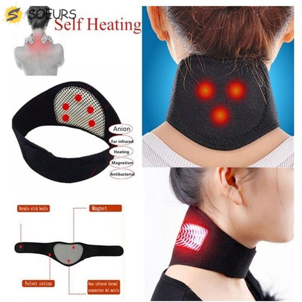 SOEURS Self-heating Pad นวดอินฟราเรด ลดอาการปวดคอ ผ่อนคลายกล้ามเนื้อ ...