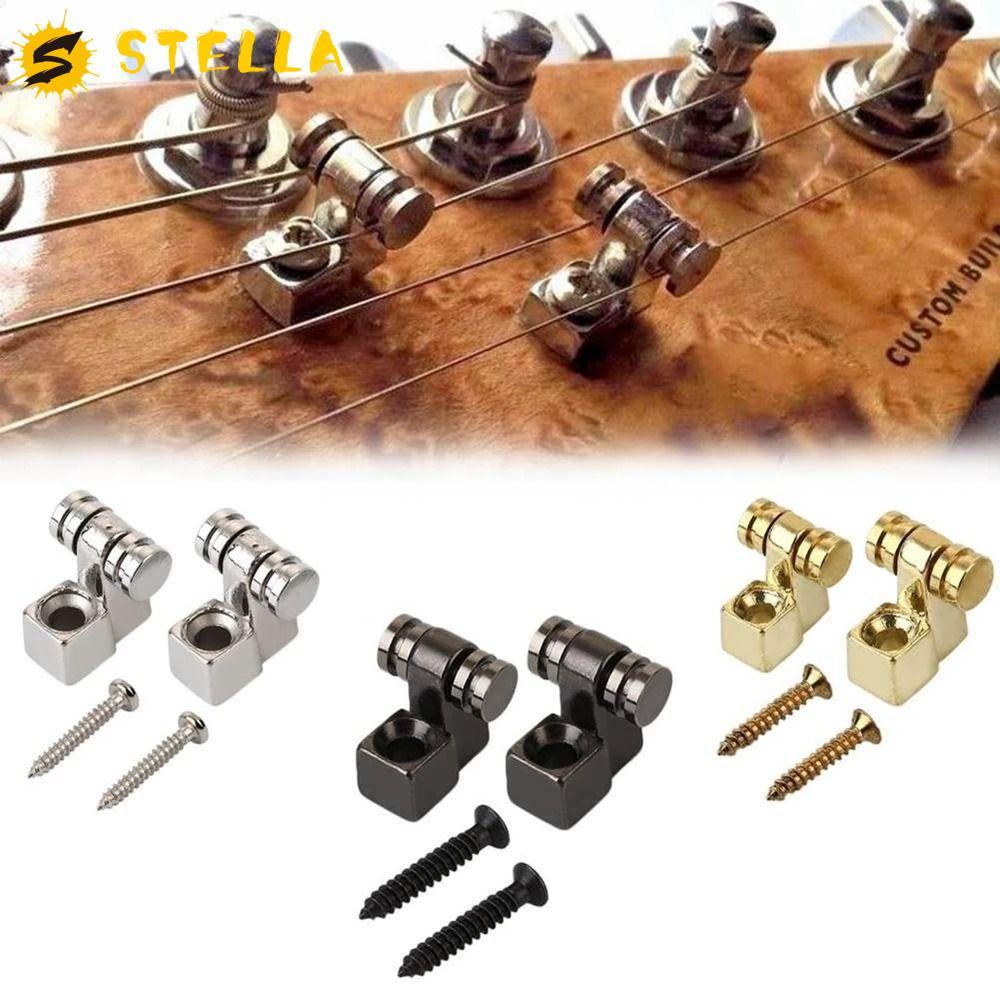 STELLA กีตาร์ไฟฟ้า Chrome Roller, Alloy Chrome กีตาร์ไฟฟ้า String Tree ...