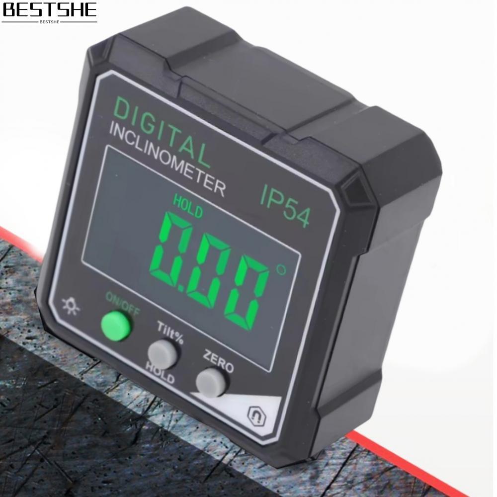 {bestshe}High-Precision Digital Inclinometer with IP54 Rating & LCD ...