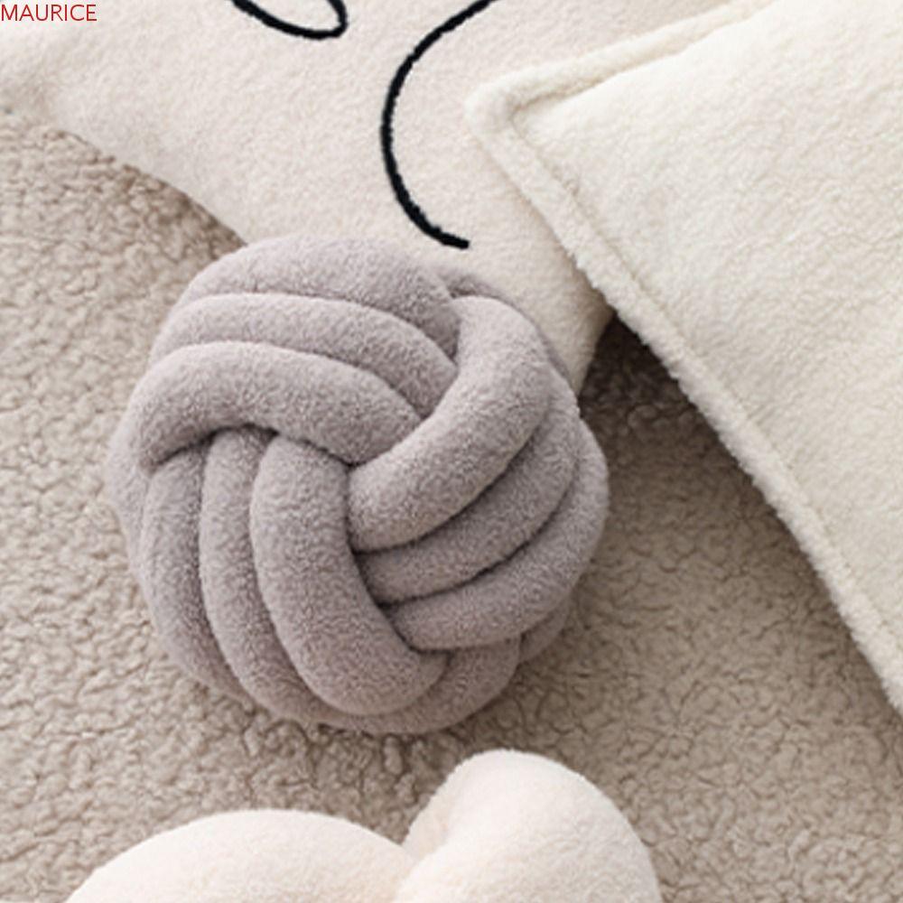 MAURICE โยนหมอน Ultra Soft Distinctive ตกแต่งบ้านโซฟาเบาะ Plush Lamb ...