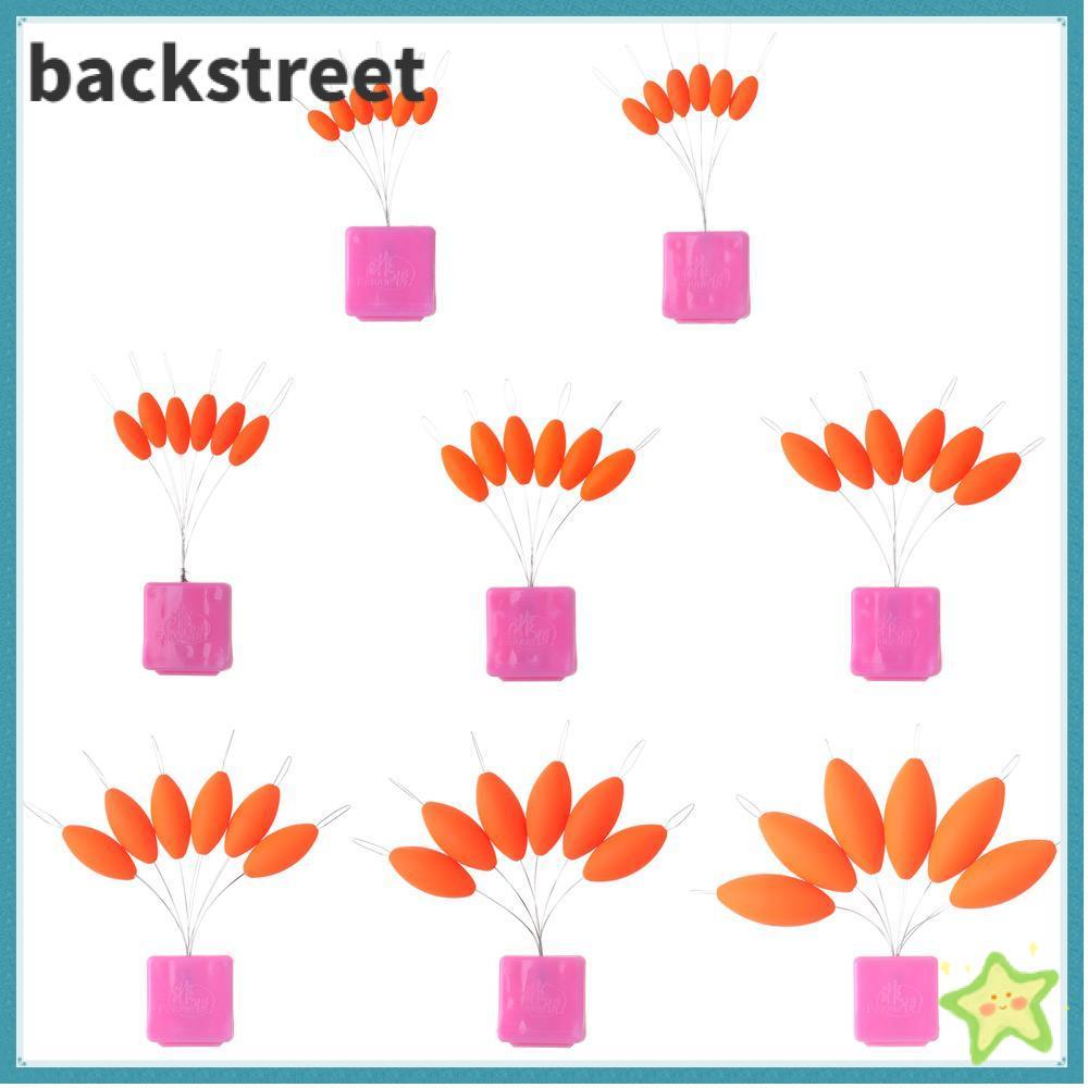BACKSTAGEREETDV Fishing Float Fluorescent Color Crucian Carp Olive ...