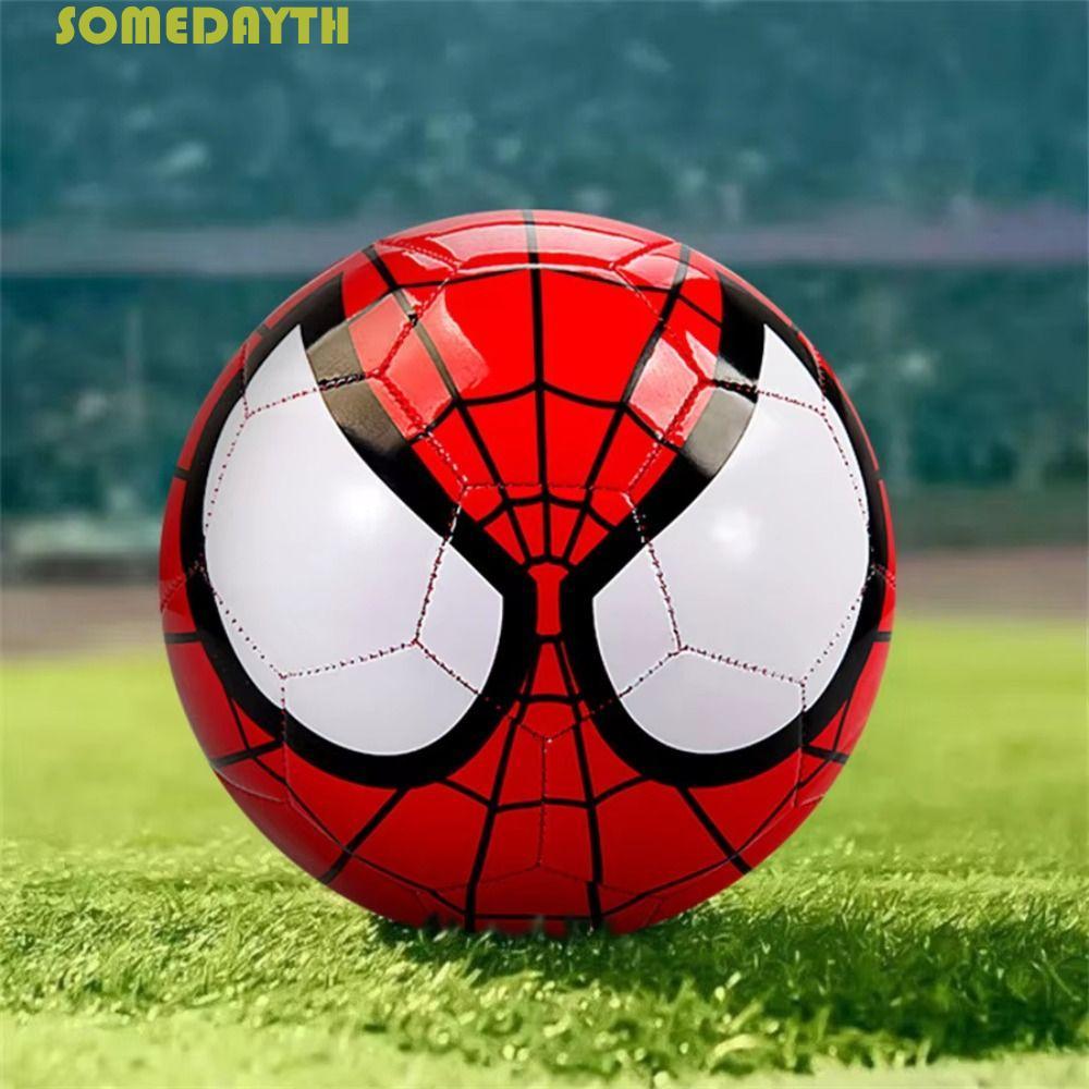 ลูกฟุตบอล Spider Football ขนาด 15 ซม. จำนวน 2 ลูก วัสดุPU สไตล์ Marvel ...
