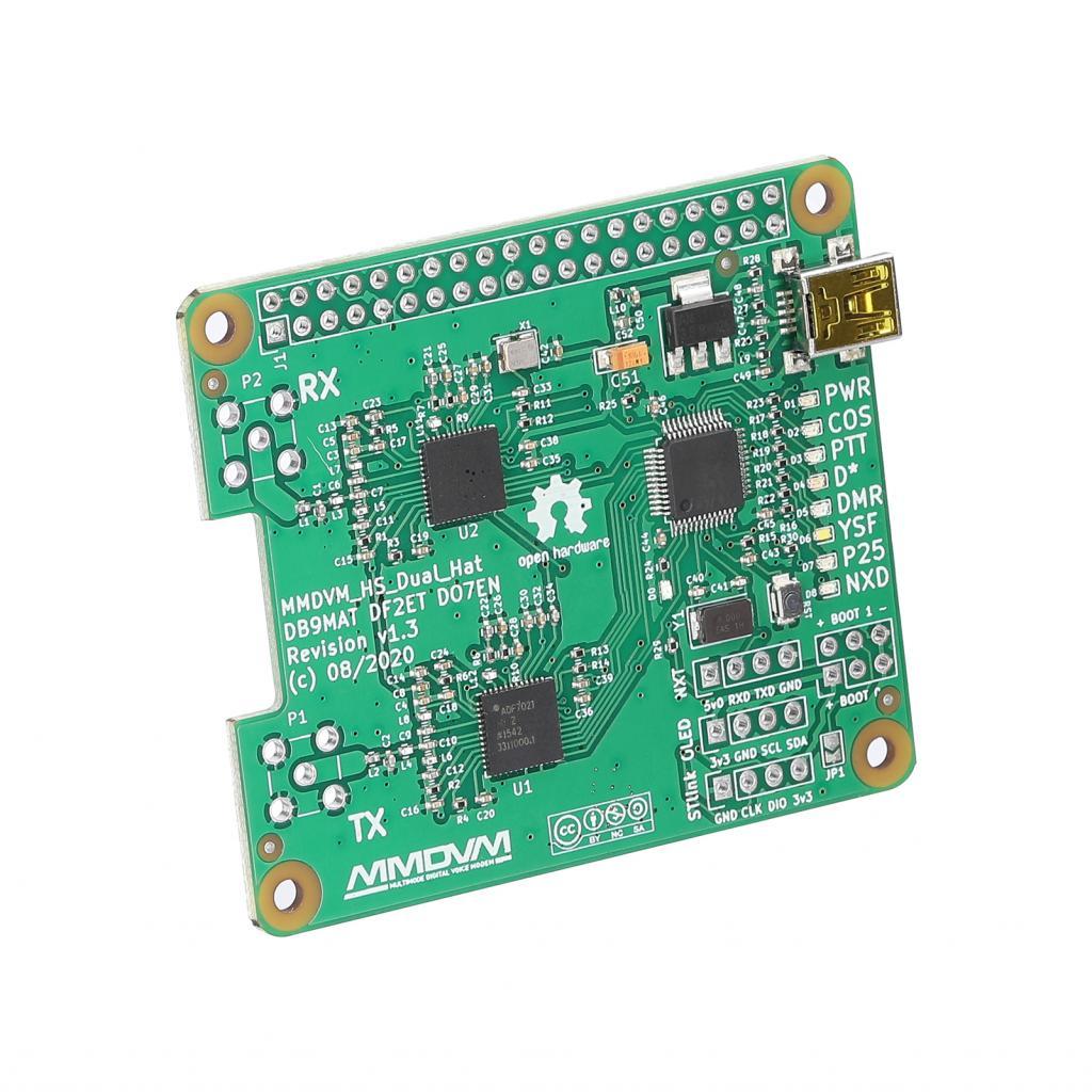 MMDVM Duplex Hotspot Board พร้อมจอแสดงผล OLED สนับสนุน DMR P25 D Star ...