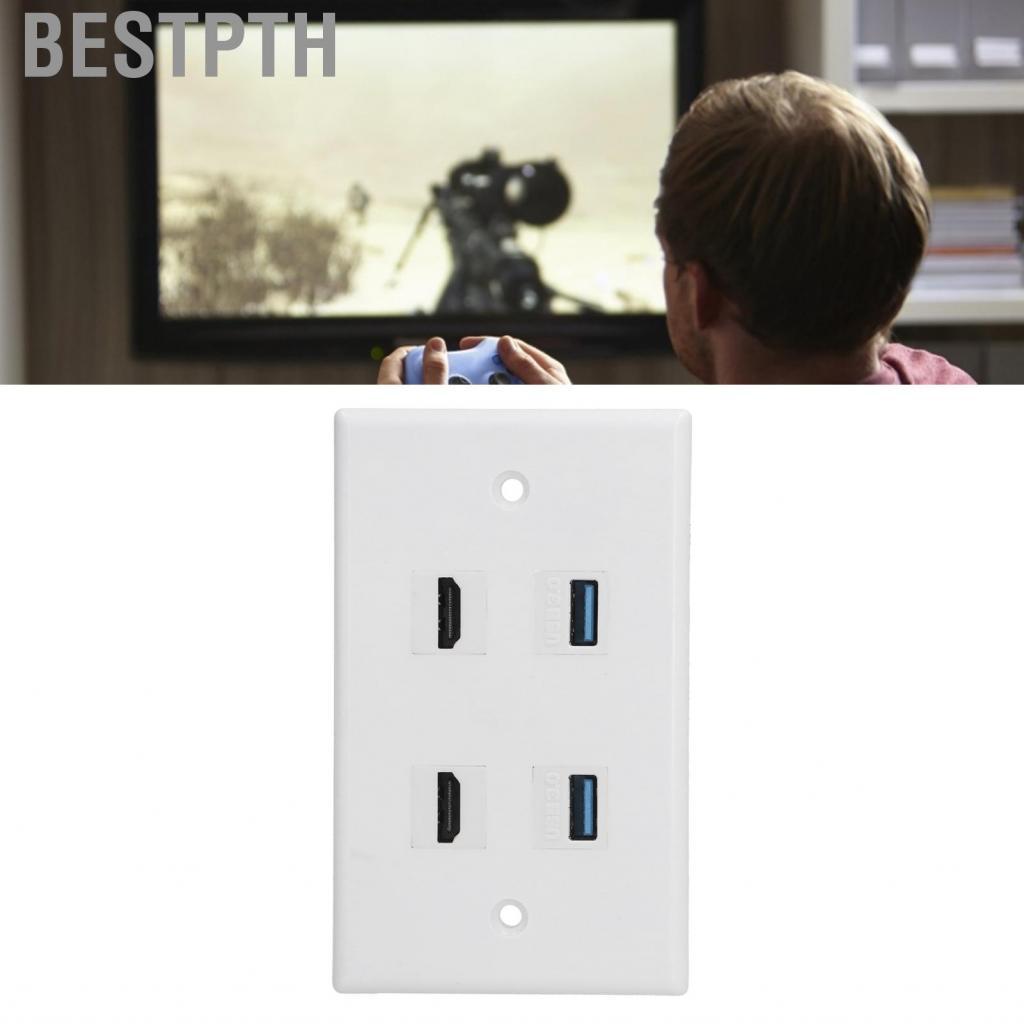 Bestpth Wall Outlet แผง ABS ไม่มีการเชื่อมสำหรับโฮมเธียเตอร์ | Shopee ...
