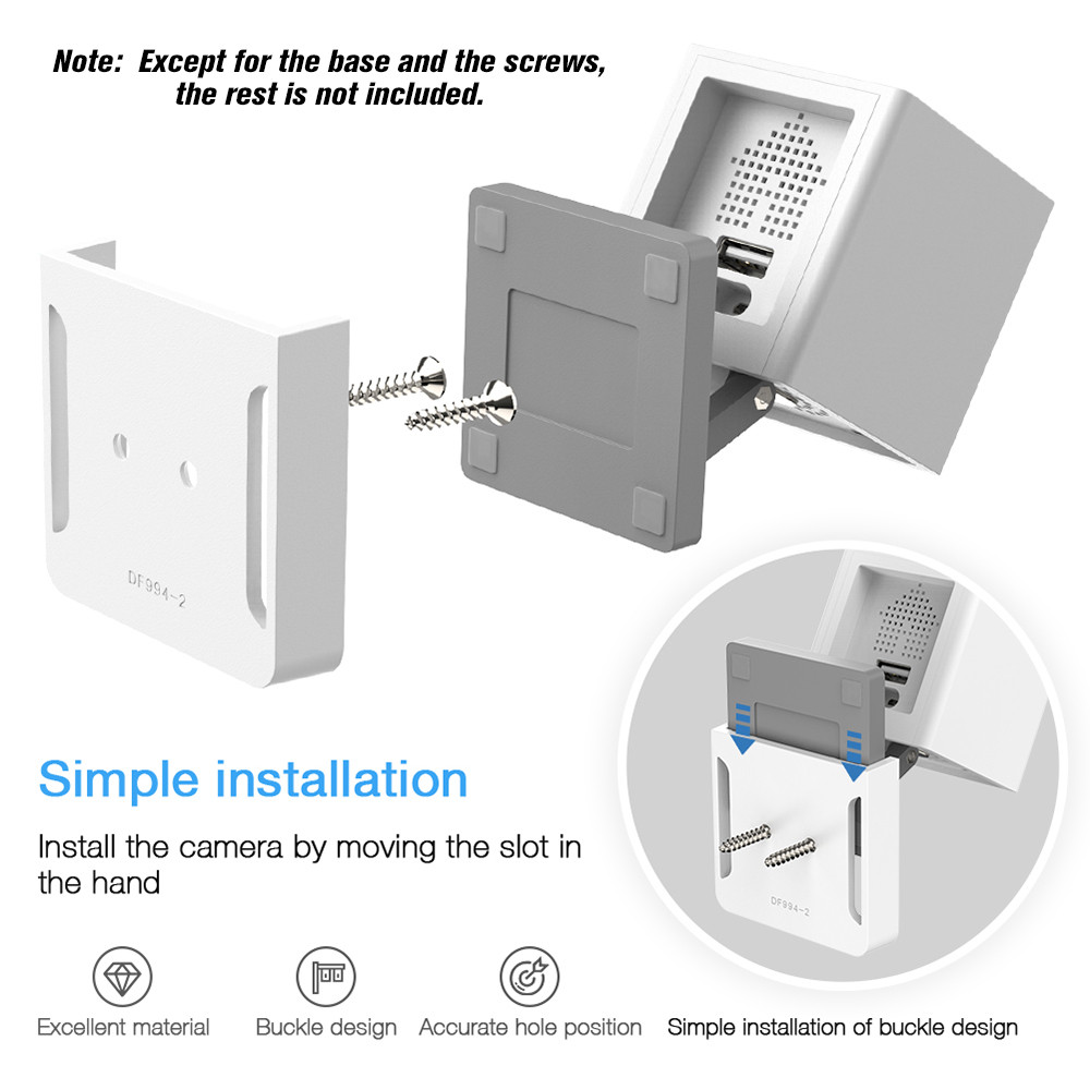 toolwe-TH Wyze Camera Wall Mount Base Holder Bracket สำหรับ Cam Smart ...