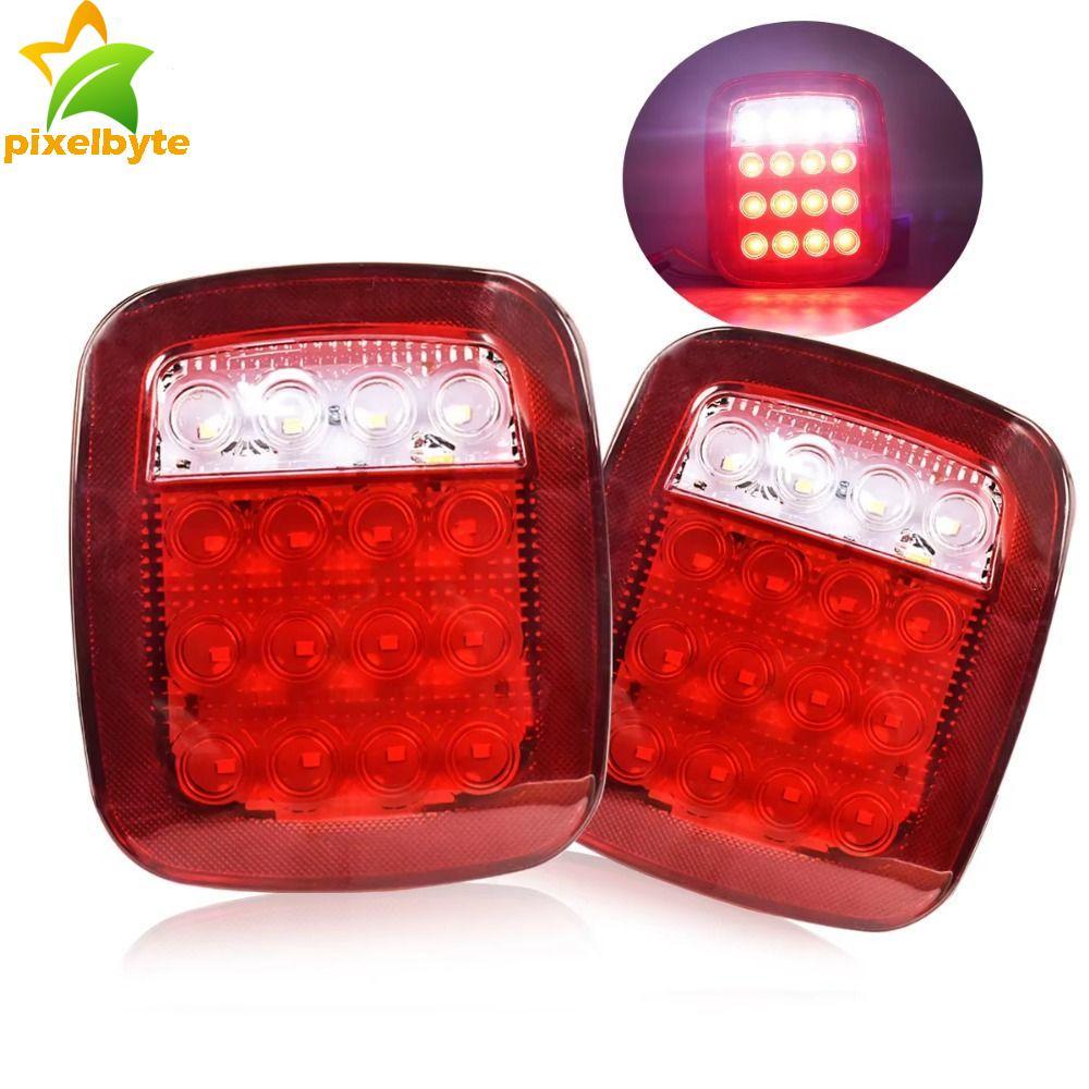 PIXELBYTE ไฟท้ายสัญญาณ, Anti Collision Warning 21LED รถบรรทุก Clearance ...