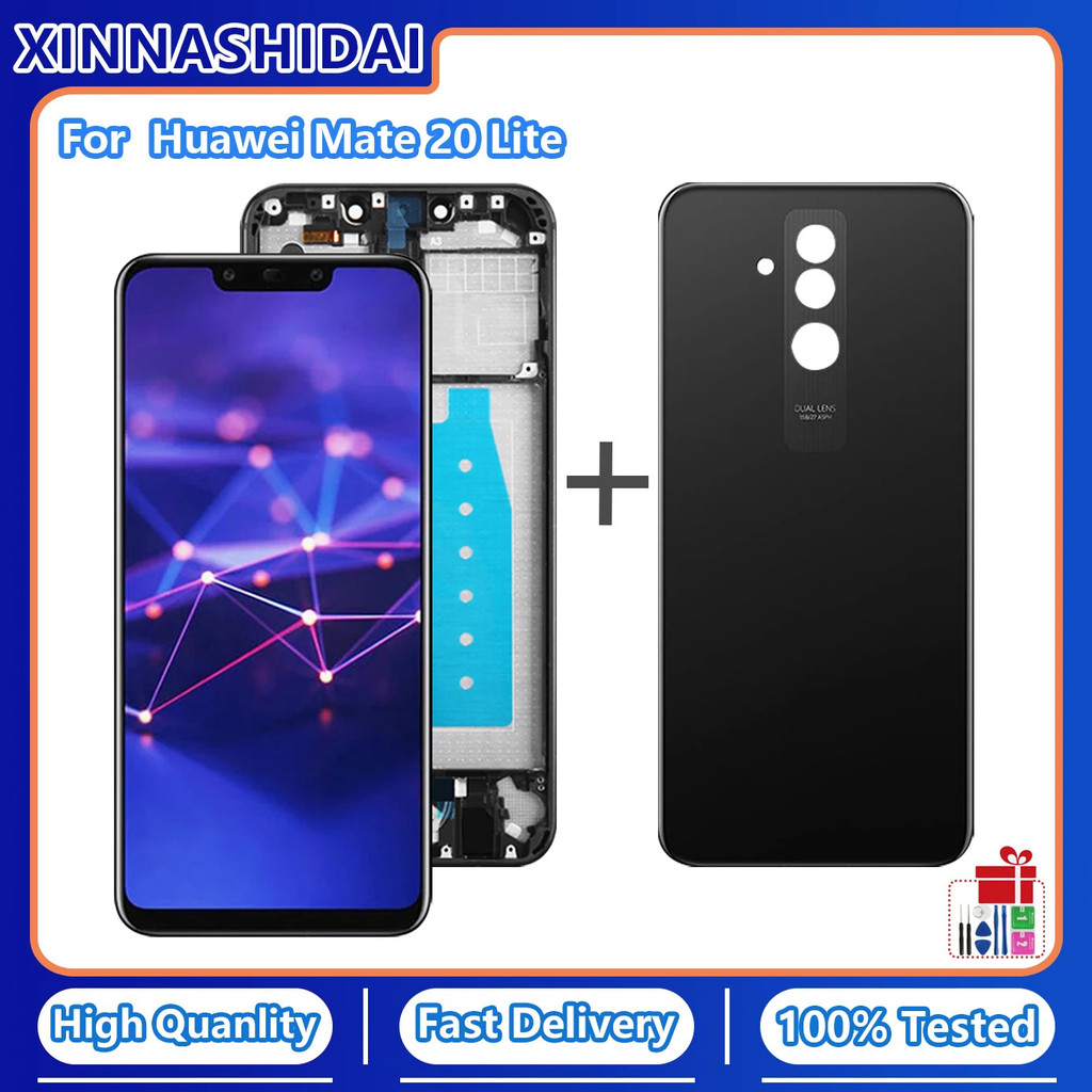 โทรศัพท์มือถืออะไหล่ Mate 20 Lite จอแสดงผล LCD หน้าจอสัมผัสสําหรับ SNE ...
