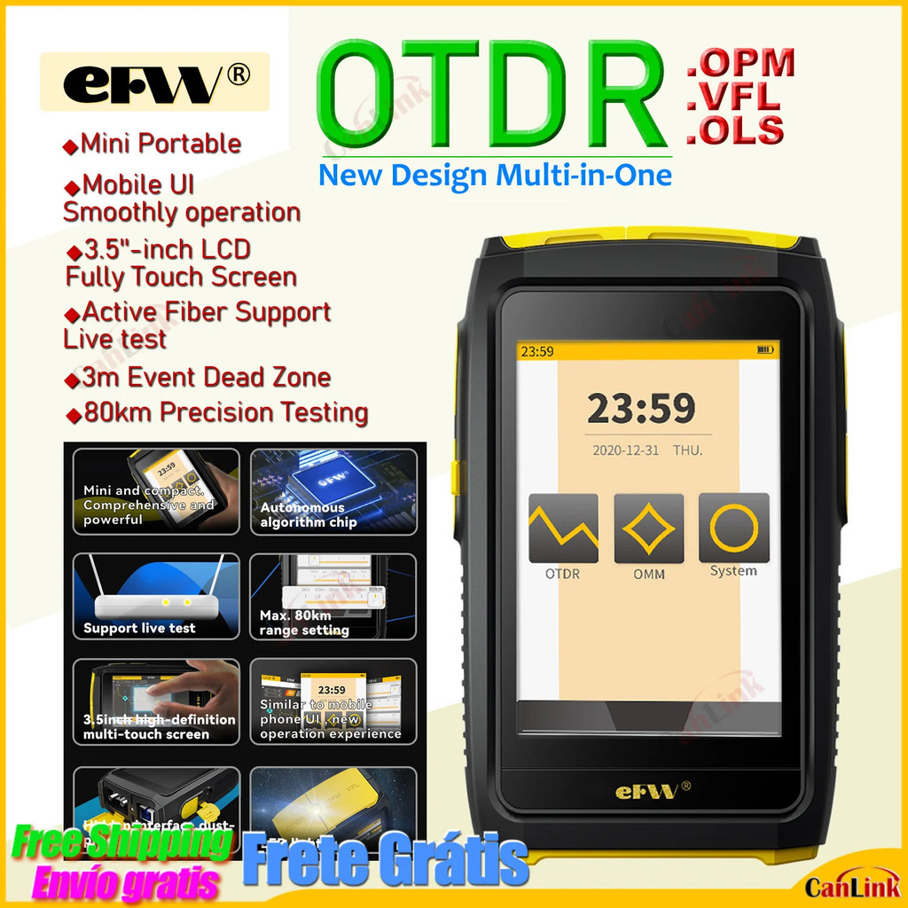 Top Choice Mini Otdr Optic Otdr Optical Reflector Active Fiber Live ...