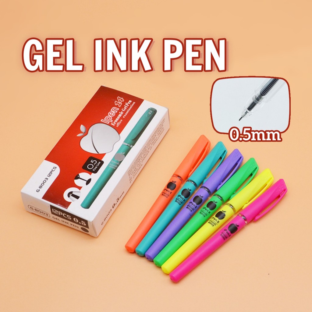 IPEN 14 0.5 มม. Ball Point ปากกา Smooth Writing Gel Fine Line (12 ชิ้น ...