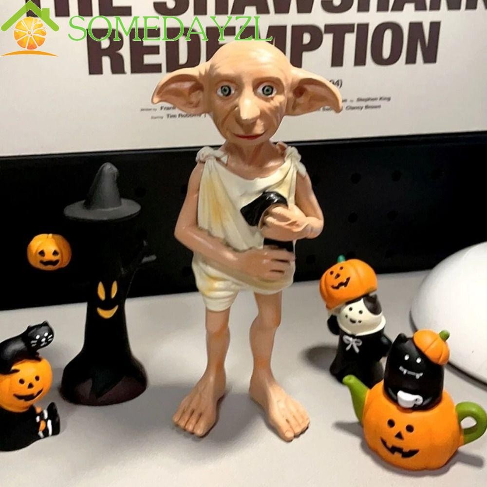 SOMEDAYZL ฮาโลวีน Dobby Elf ของเล่น, การ์ตูนน่ารัก Dobby Elf ...