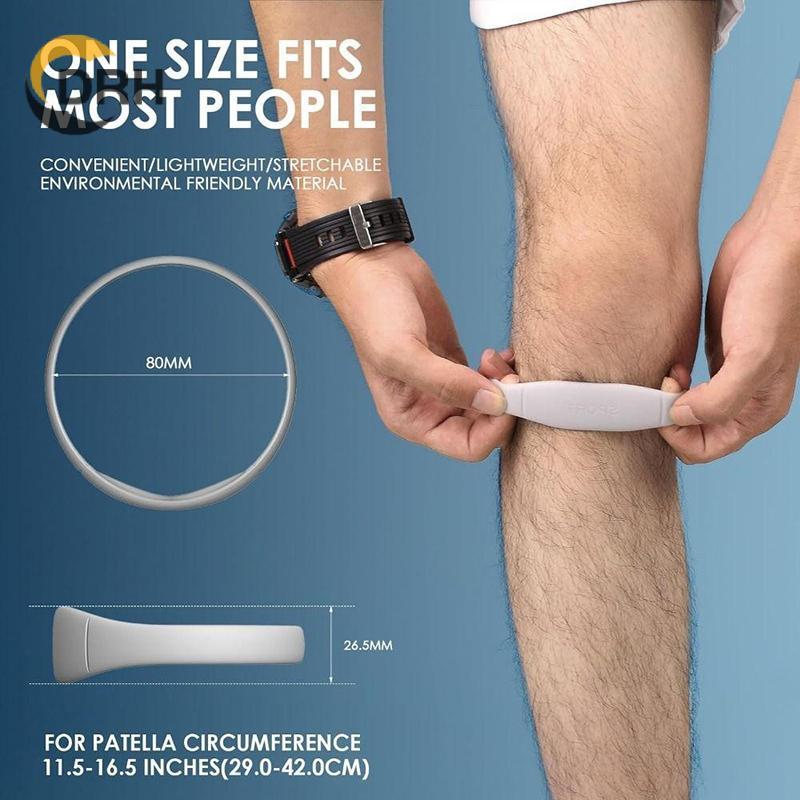 เข็มขัดป้องกันเข่า Fine Patella Band สำหรับบาสเกตบอลและกีฬาอื่น ๆ เพิ่ม ...