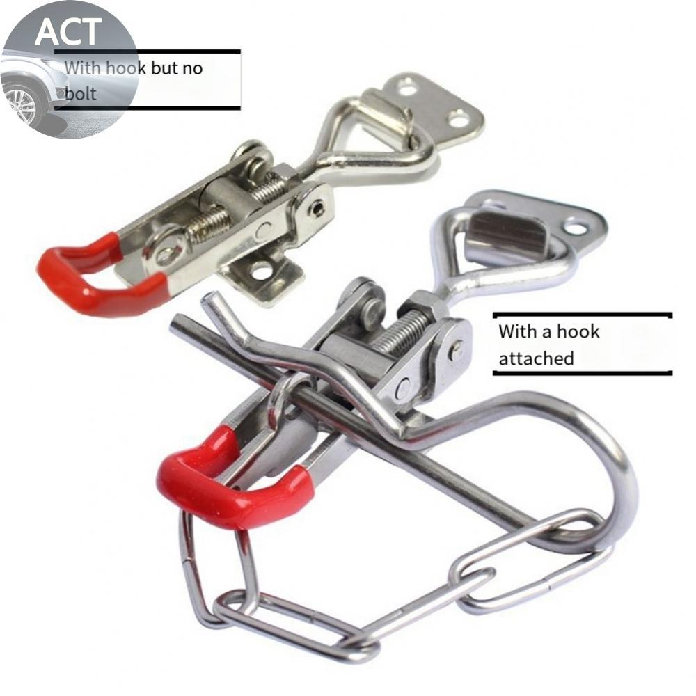 Self Locking Small Hasp Clip สแตนเลสแบบปรับได้สําหรับล็อคความต้องการที่ ...