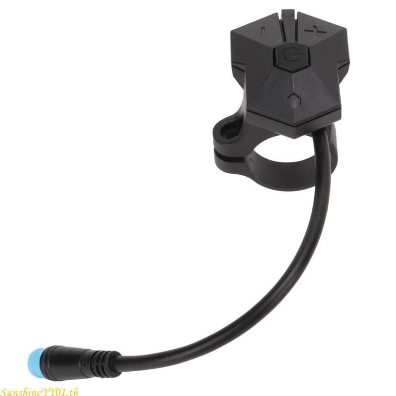 SUN 4Pin ตัวควบคุมสำหรับ Bafang P850C มีจอแสดงผลและปุ่มสวิตช์สำหรับ ...