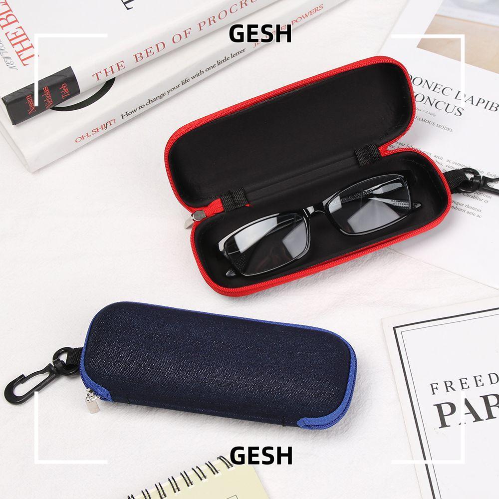 GESH กล่องแว่นตาทำจากผ้ายีนส์ สำหรับแว่นกันแดด | Shopee Thailand