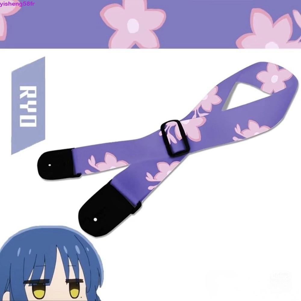 YISHENG Bocchi The Rock Guitar Strap, อะนิเมะญี่ปุ่น Guitarhero Yamada ...