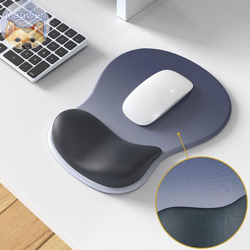 Magwen Gradient Ergonomics Mouse Pad สบายข้อมือลื่นเม้าส์แผ่นรองเม้าส์นุ่ม Mousepad สายรัดข้อมือ ...