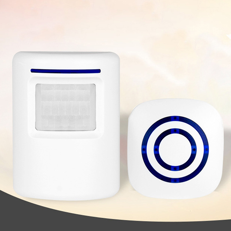 Thankswin Wireless Motion Sensor เครื่องตรวจจับประตูประตู Bell Wee ...