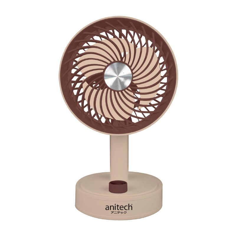 ANITECH พัดลม USB รุ่น SMF04-BR สี Brown Tactile ขนาด 4.5 นิ้ว | Shopee ...