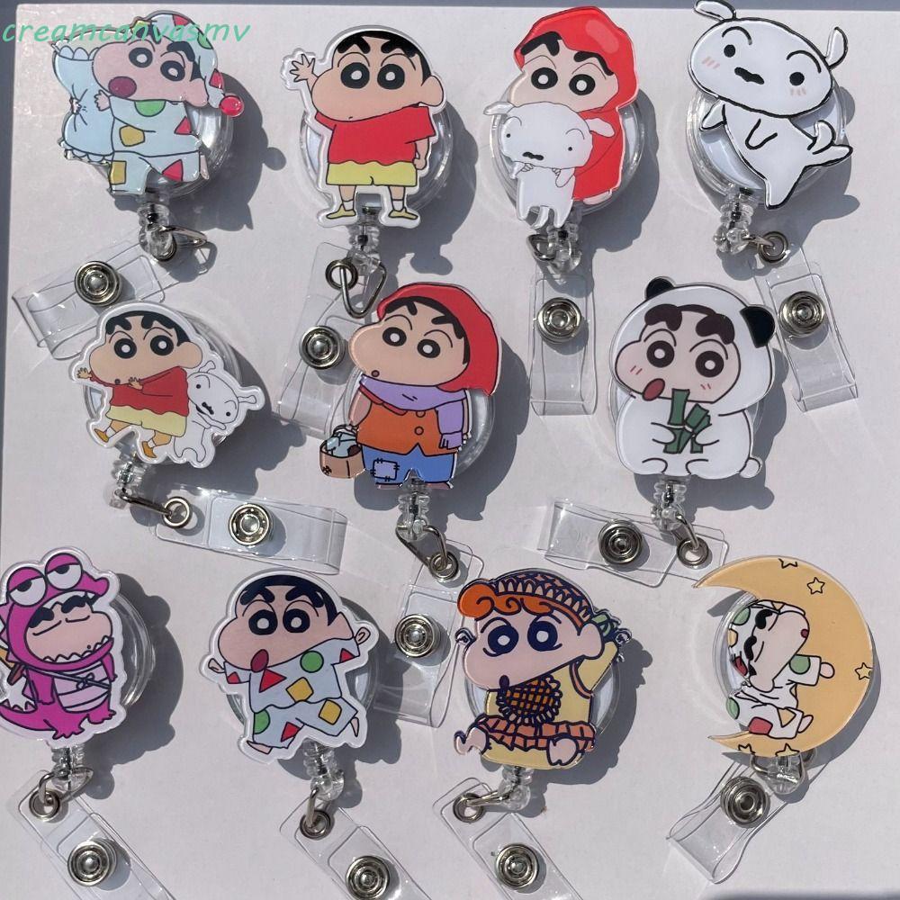ROVER Retractable Badge Reel, Shinnosuke Crayon Shin-Chan พยาบาลป้าย ...
