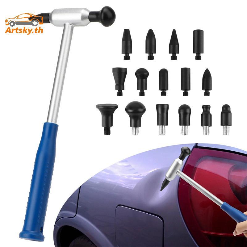 ARS 16PCS Auto Dent Repair Hammer Set - Aluminium Bodywork Tools For ...