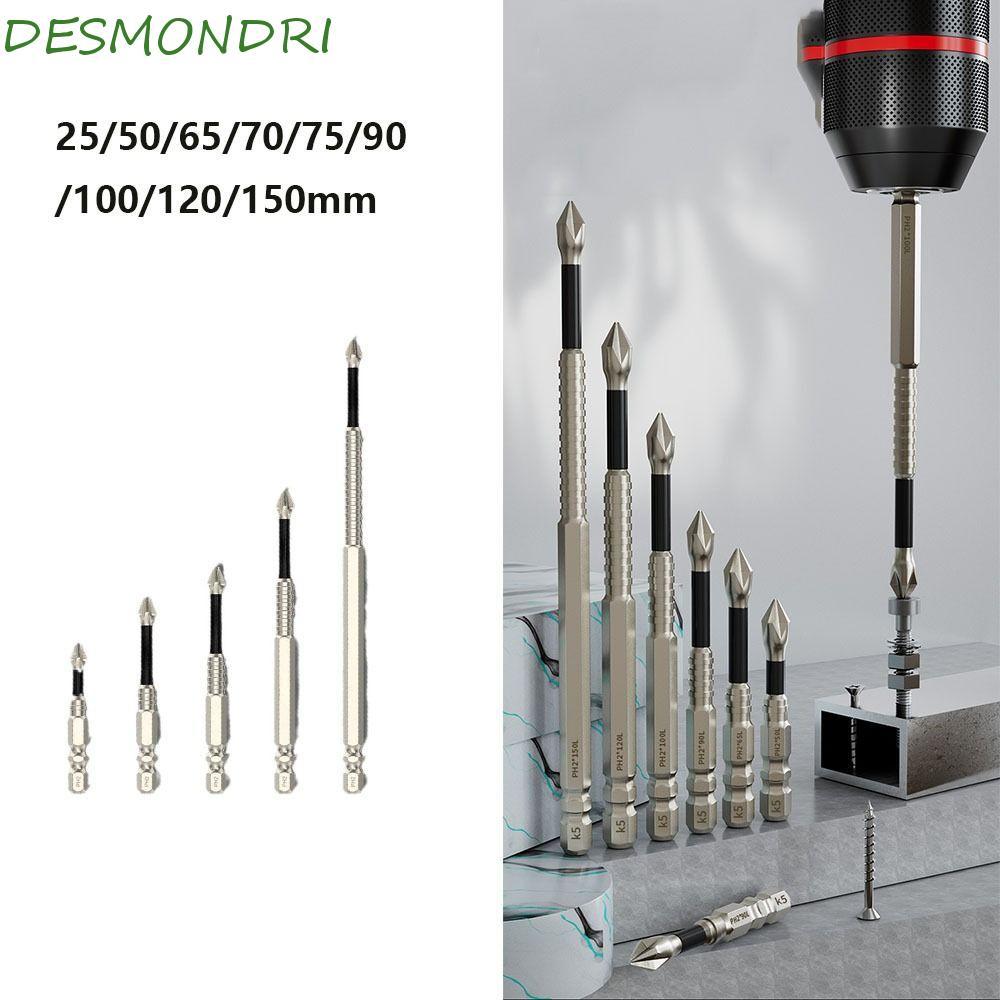 DESMONDRI Cross Bit, Anti-Slip K5 Thread Magnetic Batch Head, 25-150mm ...