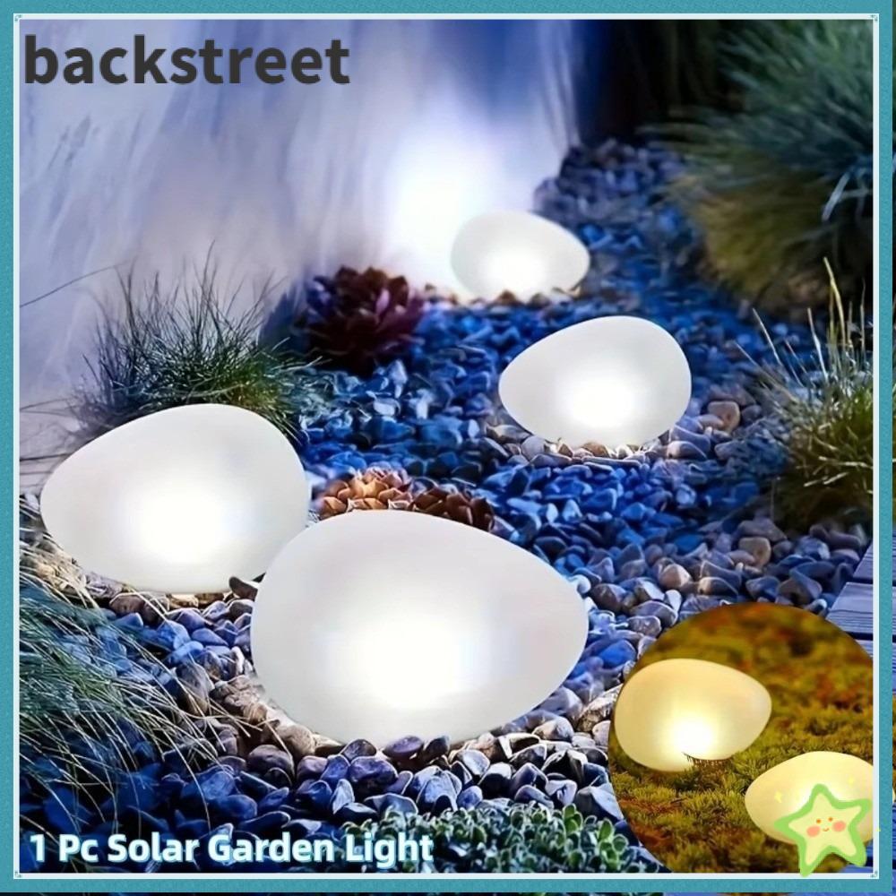 BACKSTAGEDV Frosted Glass Ground Lamp หลอดไฟ LED กันน้ำ สำหรับตกแต่งสวน ...