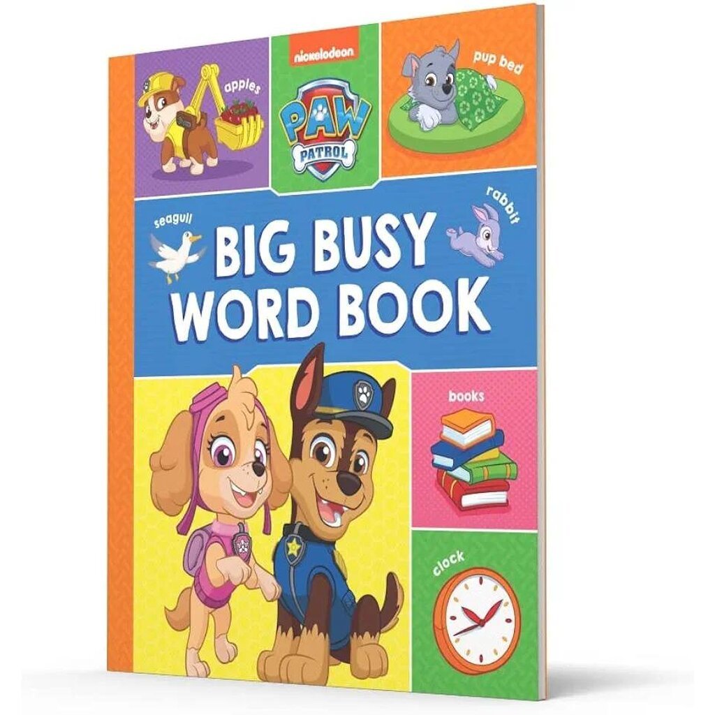 [หนังสือ คำศัพท์] PAW Patrol Big, Busy Word Book Vocabulary learn new ...